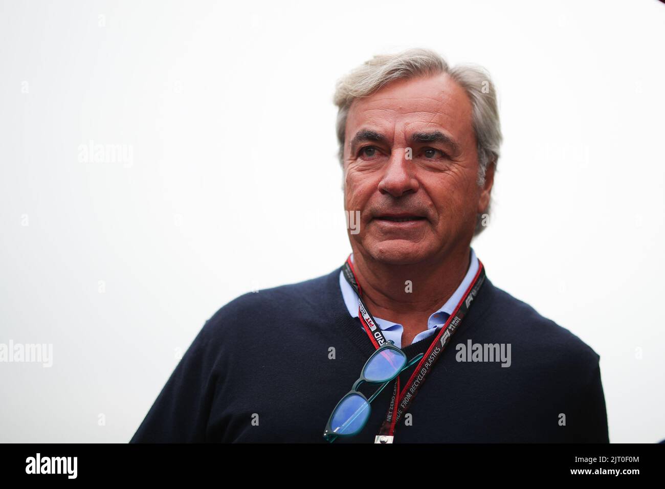 Carlos Sainz SR; (ESP) former Rally world Champion with Toyota and ...