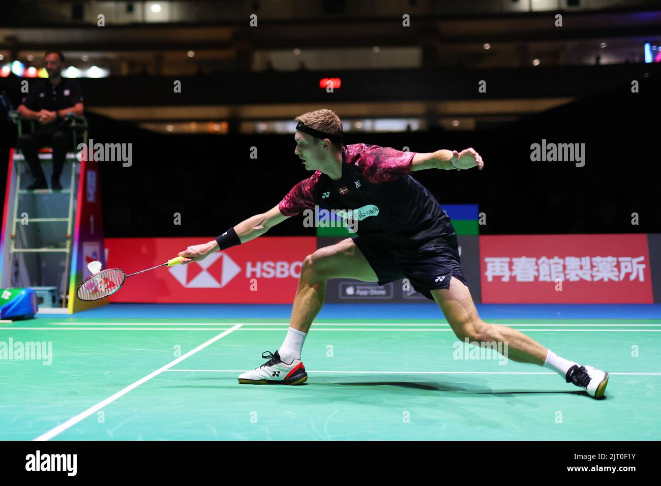 Tokyo, Japan. 27th Aug, 2022. Viktor Axelsen (DNK) Badminton ...