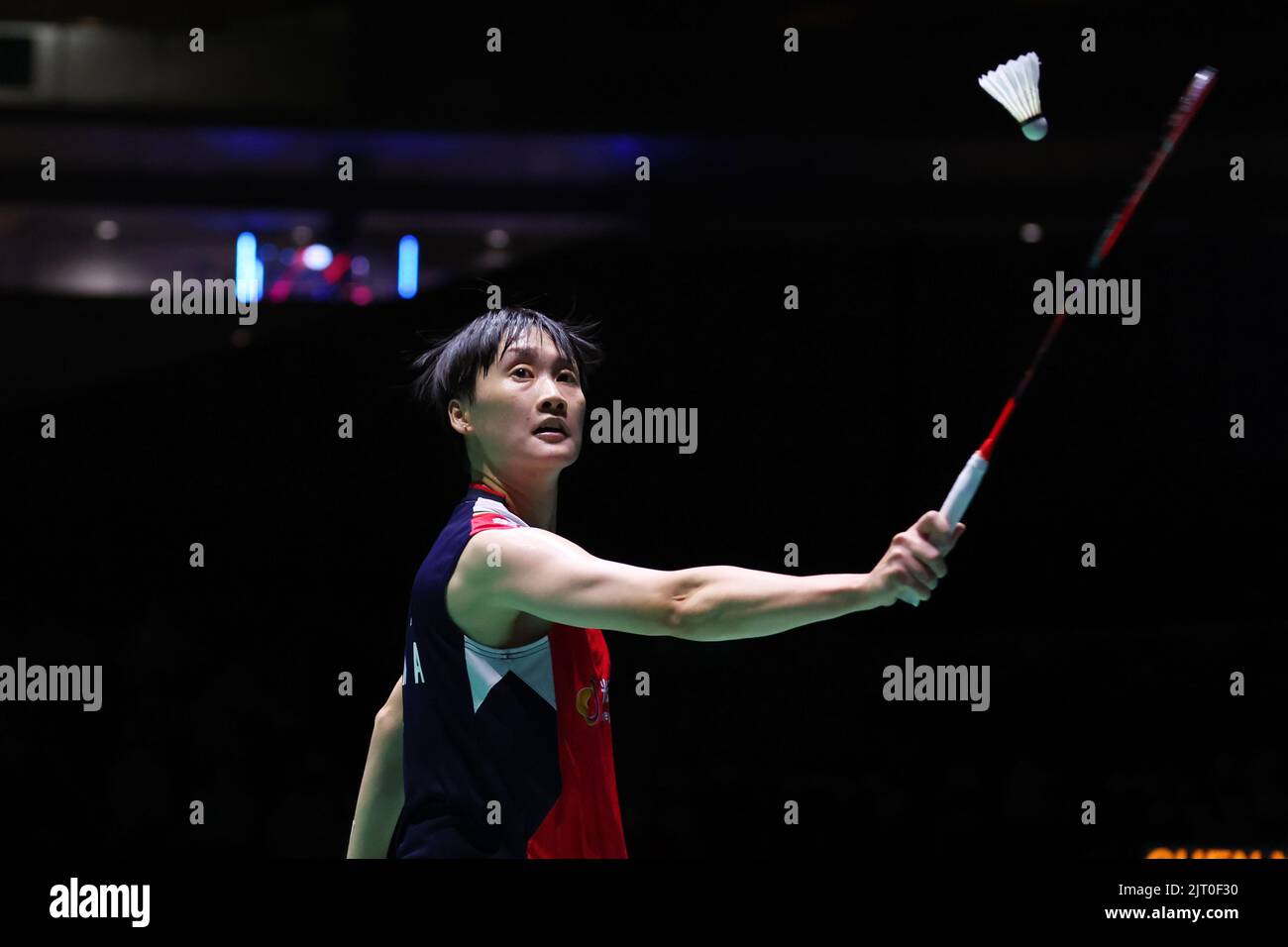 Tokyo, Japan. 27th Aug, 2022. Chen Yu Fei (CHN) Badminton : TotalEnergies BWF World ...