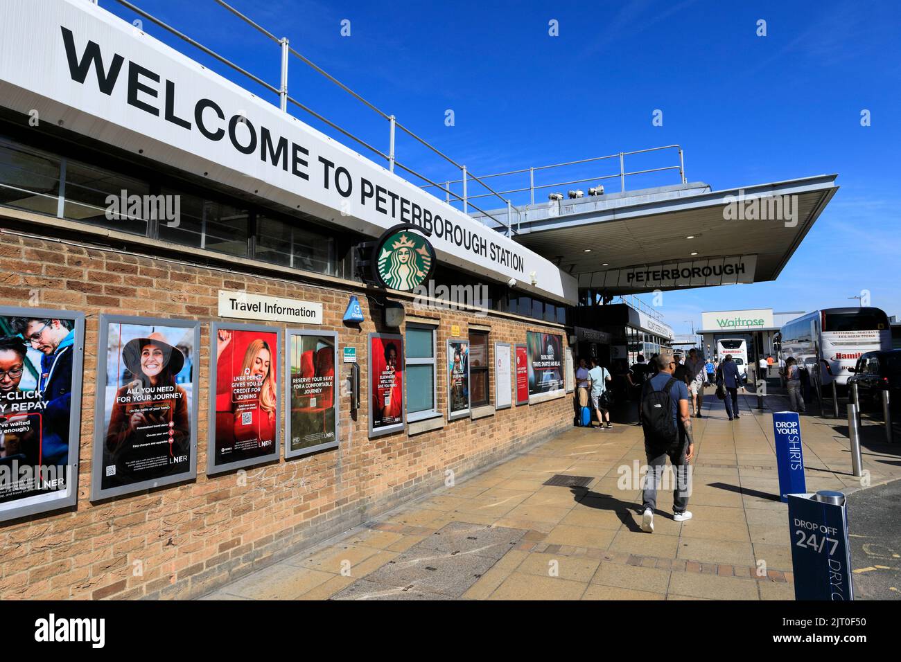 Peterborough railway station, East Coast Main Line Railway ...