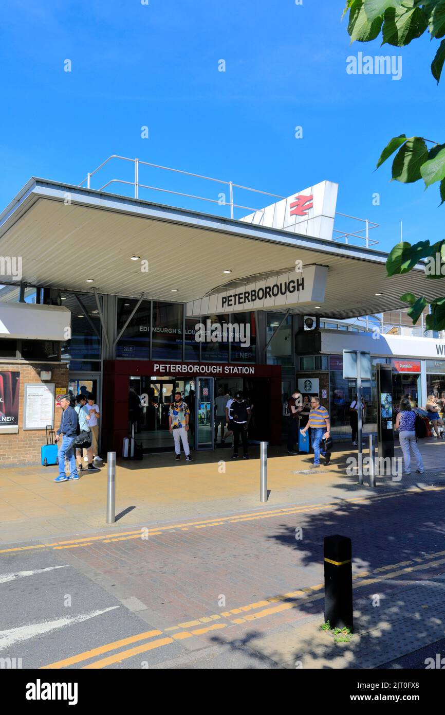 Peterborough railway station, East Coast Main Line Railway ...