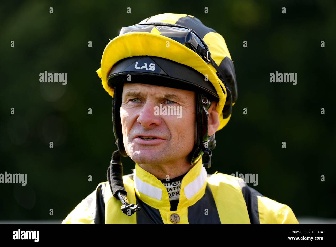 Robert Havlin, jockey at Newmarket Racecourse, Newmarket. Picture date ...