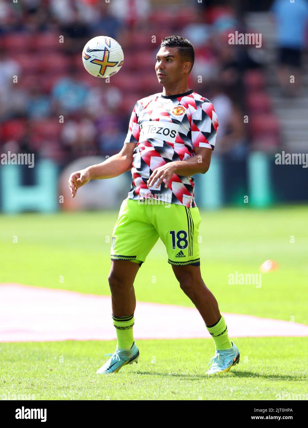 Casemiro august 2022 manchester hi-res stock photography and images - Alamy