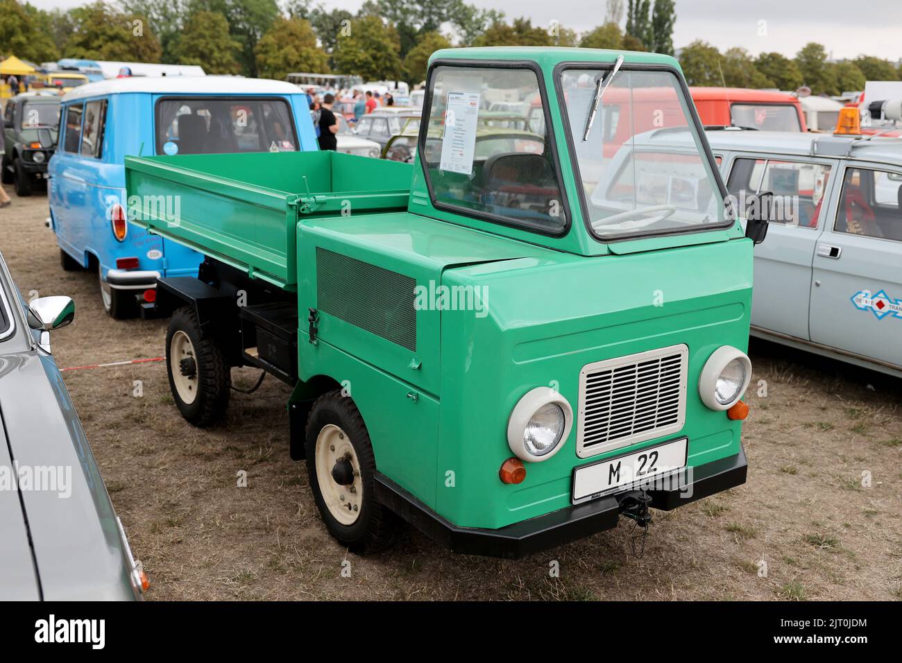 Magdeburg, Germany. 27th Aug, 2022. An M22 Multicar also called "Ant ...