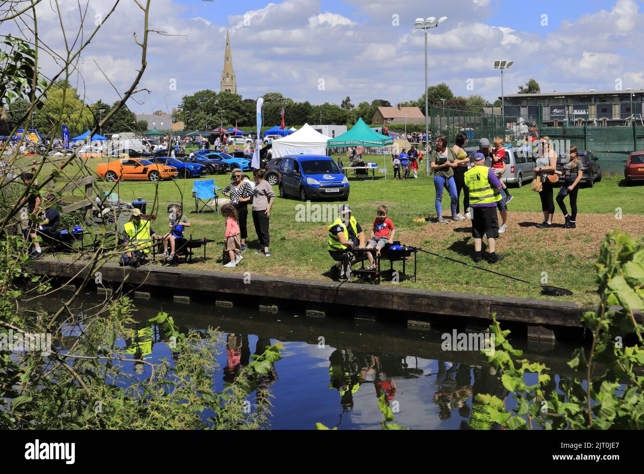 The Big Bash festival, Whittlesey town; Cambridgeshire; England; UK ...