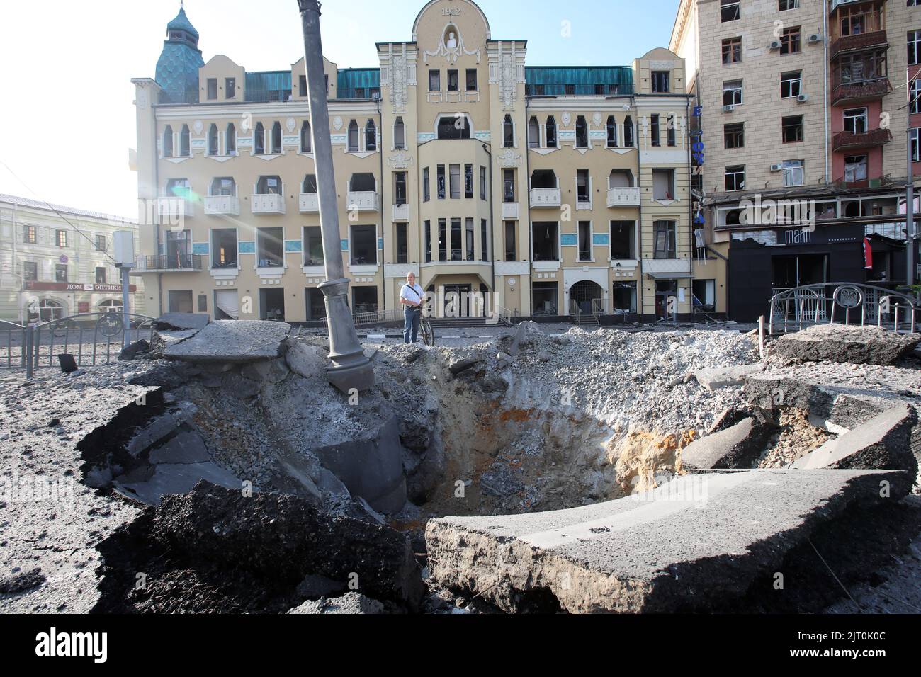 Kharkiv, Ukraine. 27th Aug, 2022. KHARKIV, UKRAINE - AUGUST 27, 2022 ...