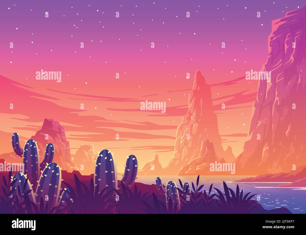 Canyon colors Stock Vector Images - Alamy