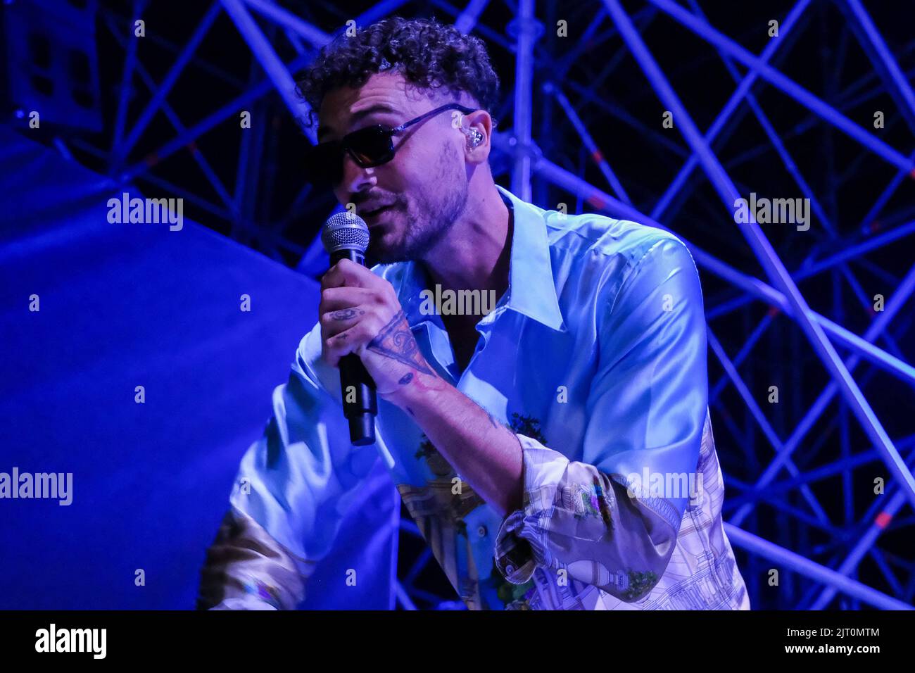 Arena sul Lago, Modena, Italy, August 26, 2022, Carl Brave during CARL ...