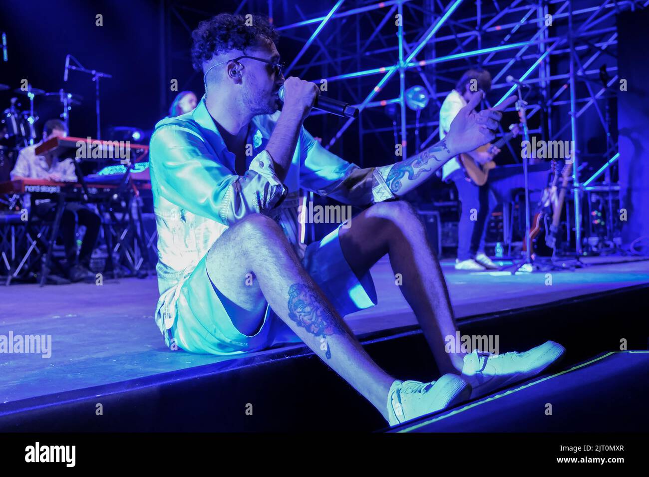 Arena sul Lago, Modena, Italy, August 26, 2022, Carl Brave during CARL ...