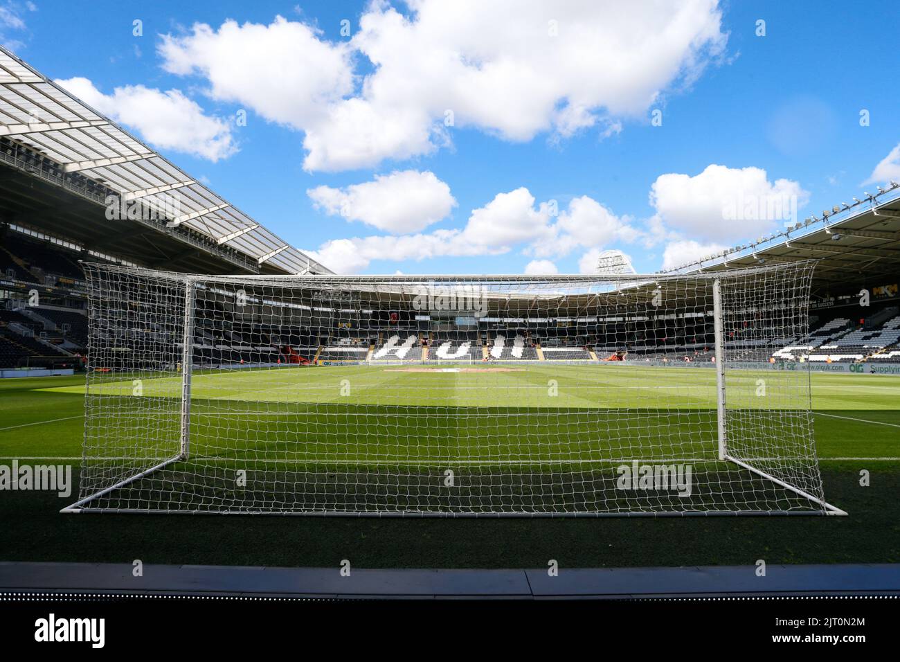 General interior view of MKM stadium, home stadium of Hull City Stock ...