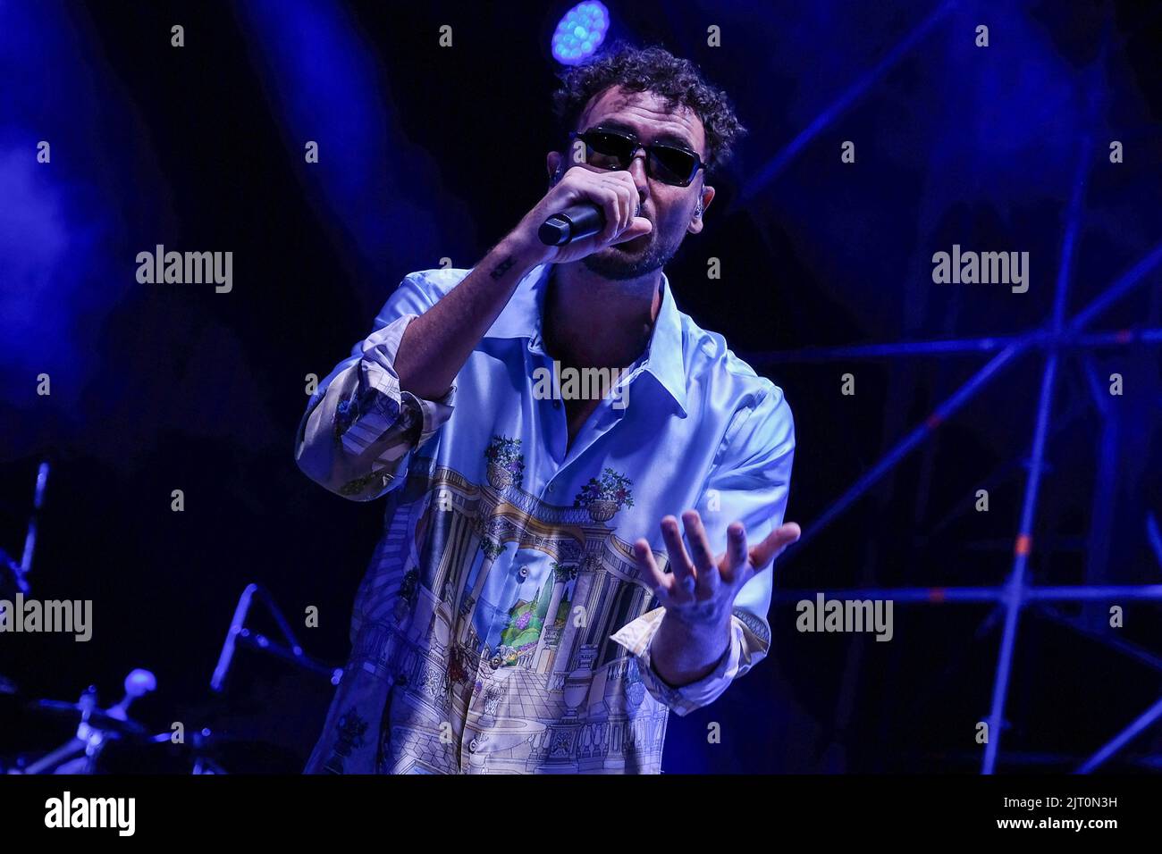 Arena sul Lago, Modena, Italy, August 26, 2022, Carl Brave during CARL ...