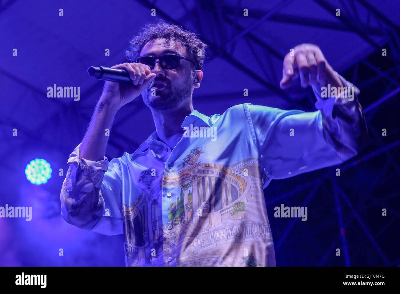 Arena sul Lago, Modena, Italy, August 26, 2022, Carl Brave during CARL ...