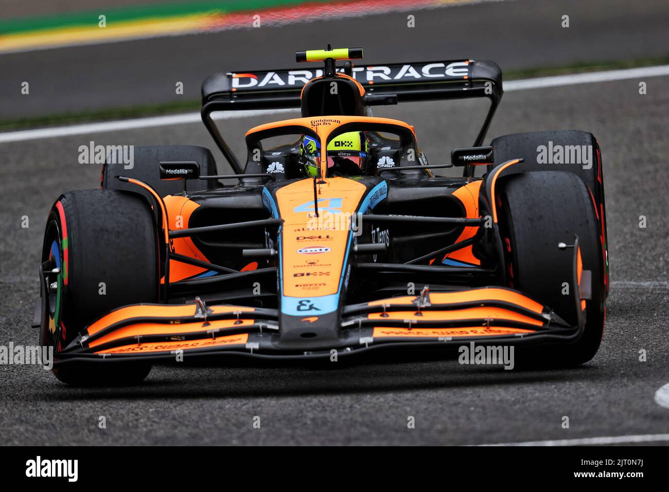 Lando Norris (GBR) McLaren MCL36. Belgian Grand Prix, Saturday 27th ...