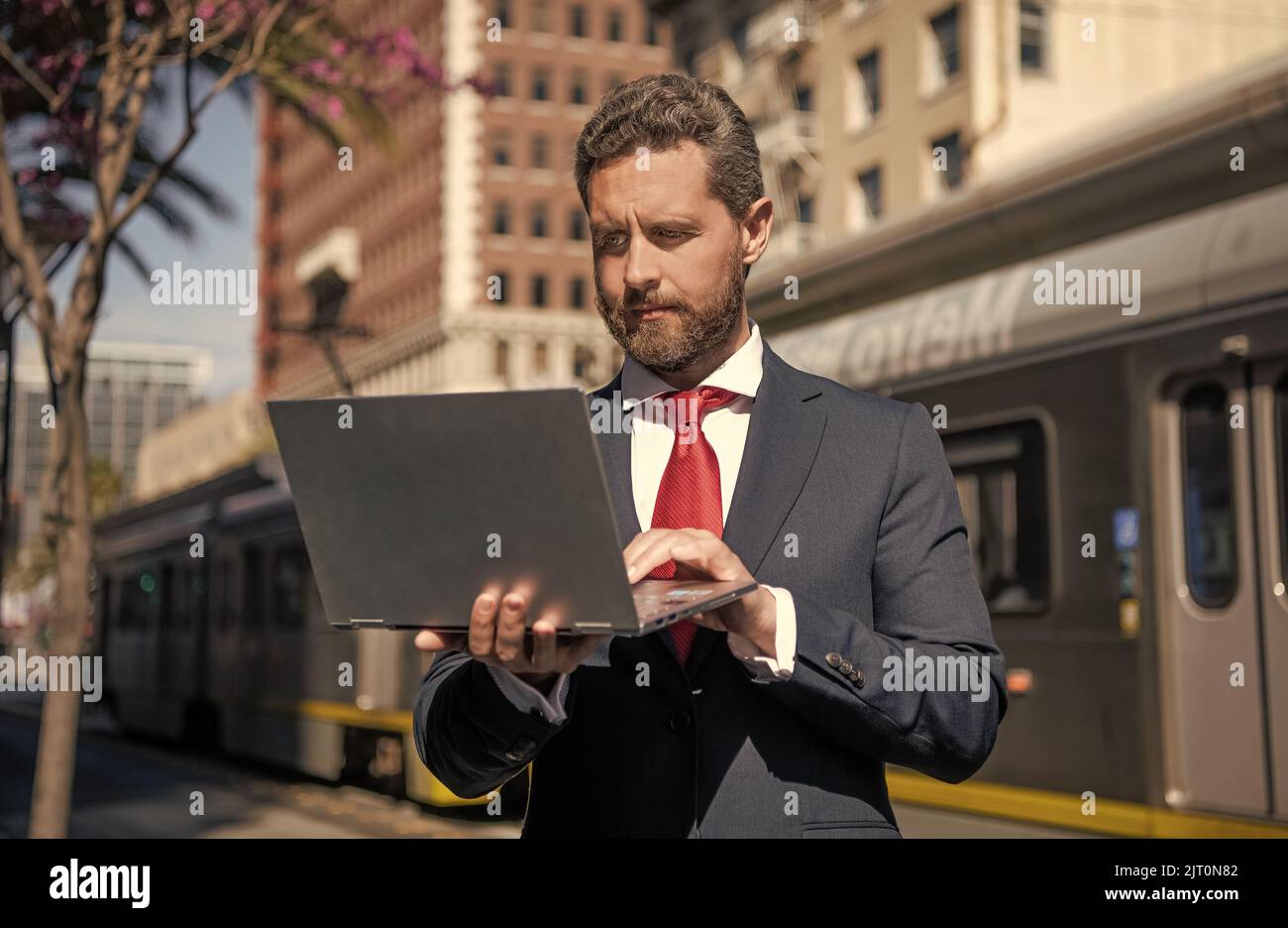 business computer communication. modern technology. Internet access ...