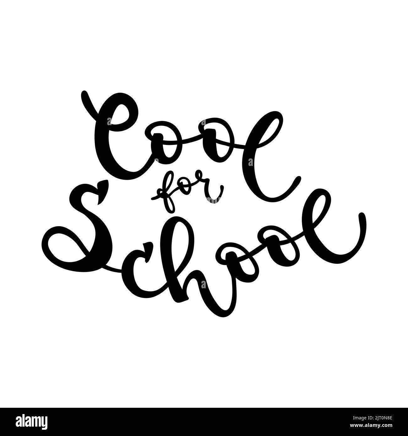 School cool sign creative Cut Out Stock Images & Pictures - Alamy