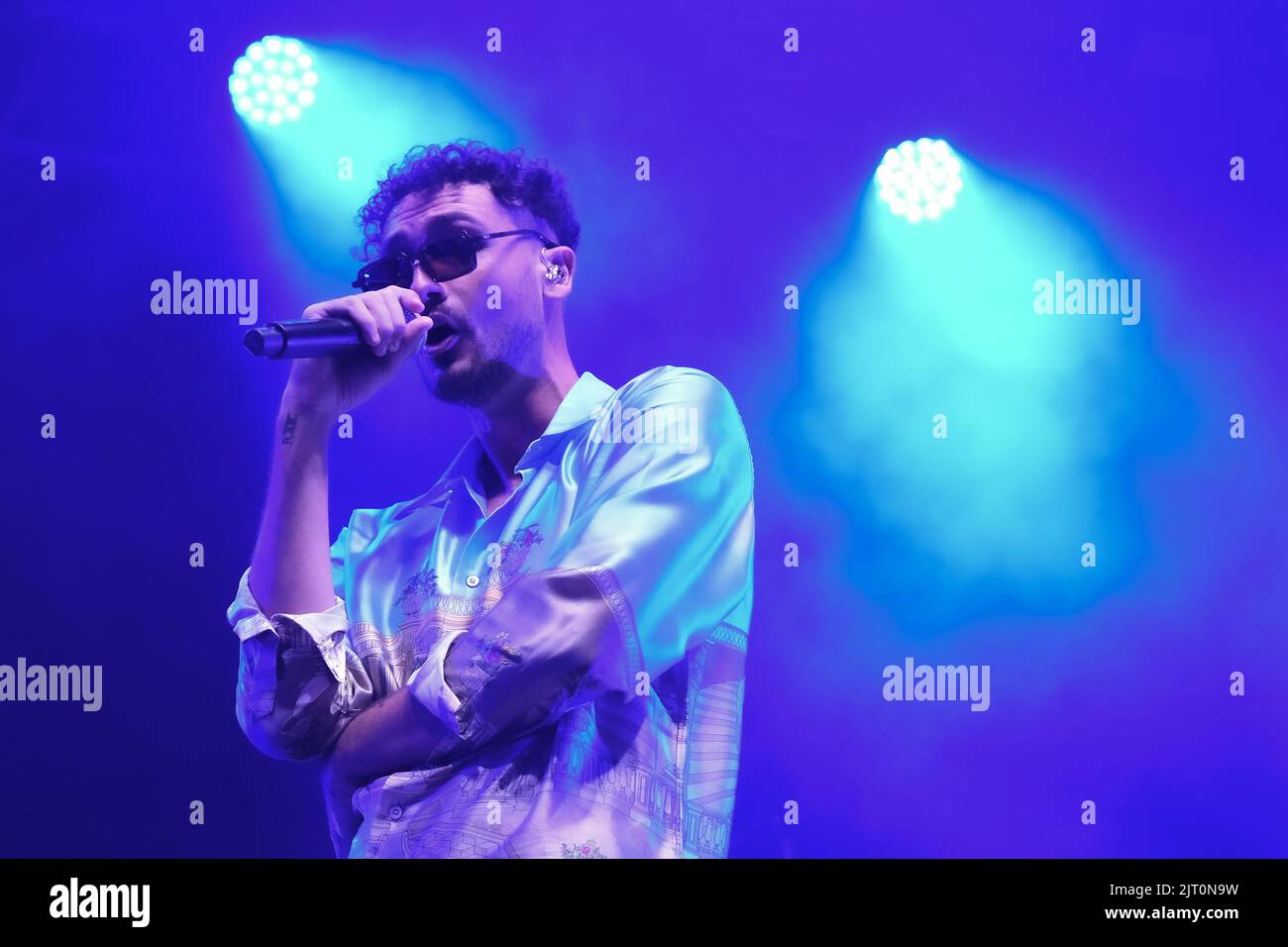 Arena sul Lago, Modena, Italy, August 26, 2022, Carl Brave during CARL ...