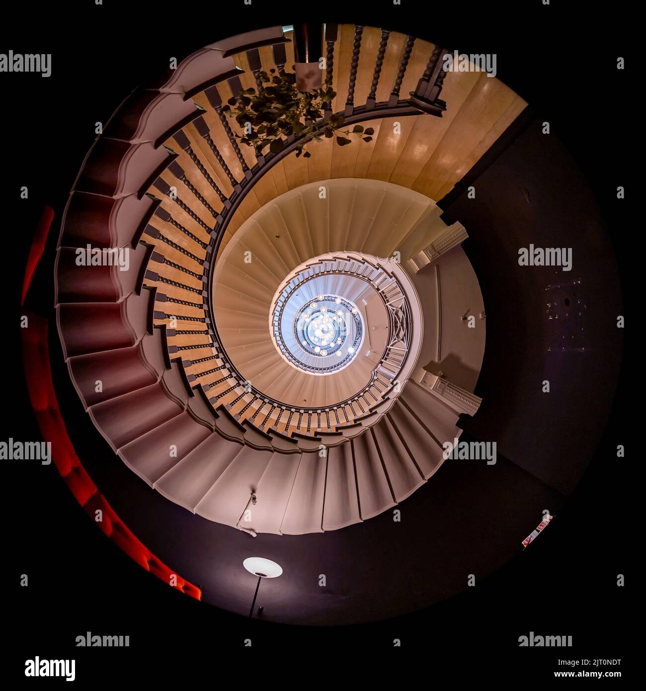 Cecil Brewer staircase - Heals, Tottenham Court Road Stock Photo - Alamy