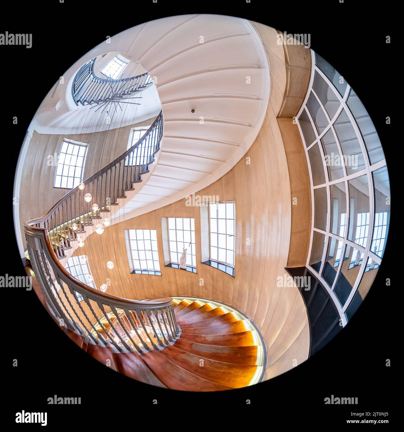 Cecil Brewer staircase - Heals, Tottenham Court Road Stock Photo - Alamy