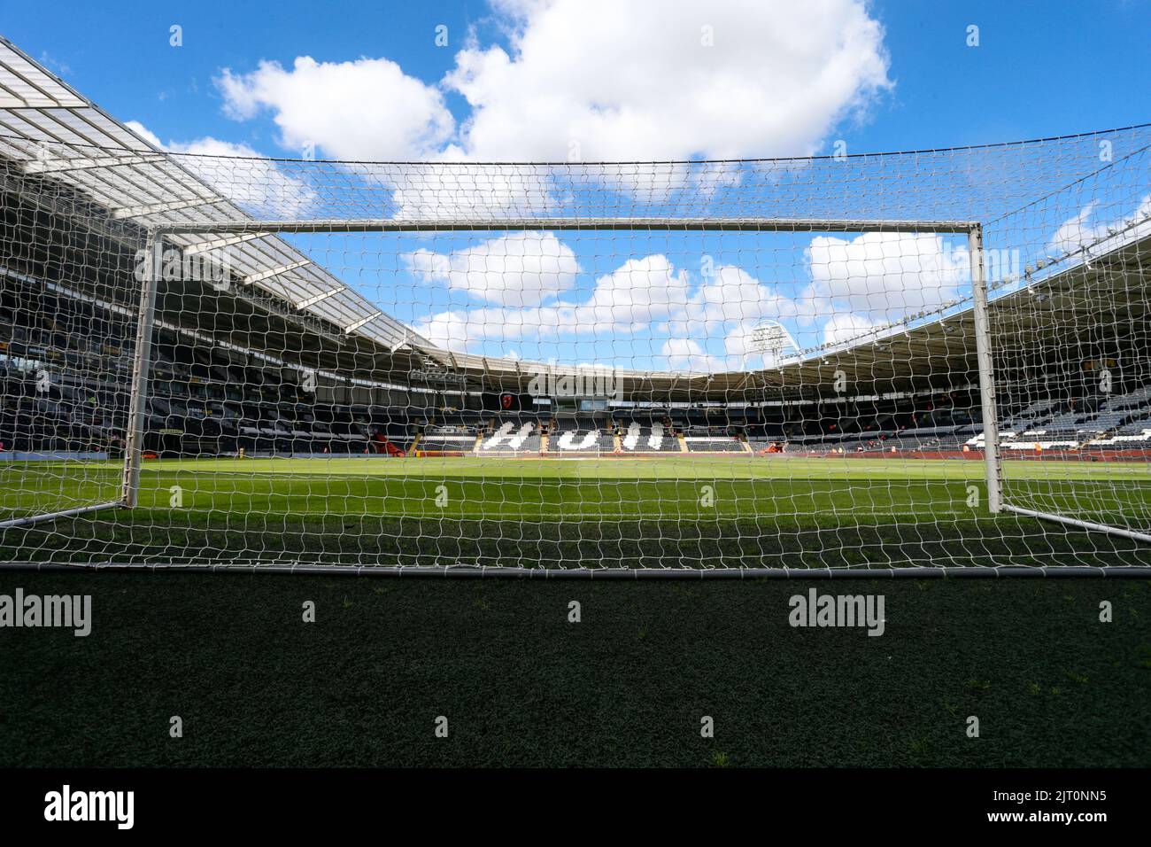 General interior view of MKM stadium, home stadium of Hull City Stock ...