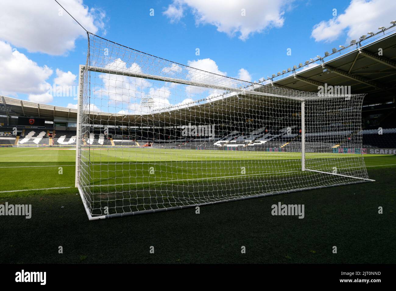 General interior view of MKM stadium, home stadium of Hull City Stock ...