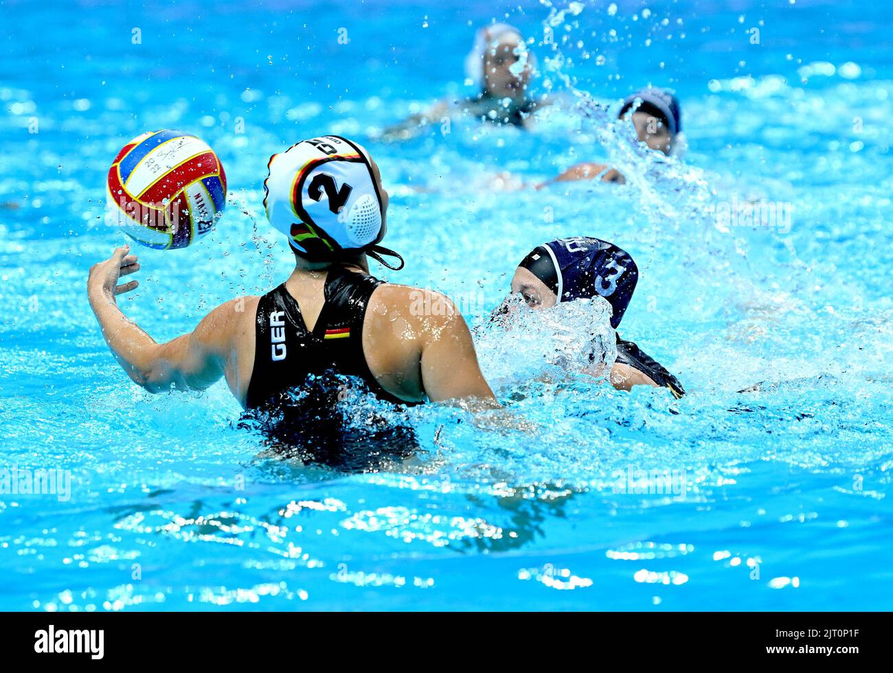 SPLIT, CROATIA - AUGUST 27: Belen Muriel Vosseberg of Germany and ...