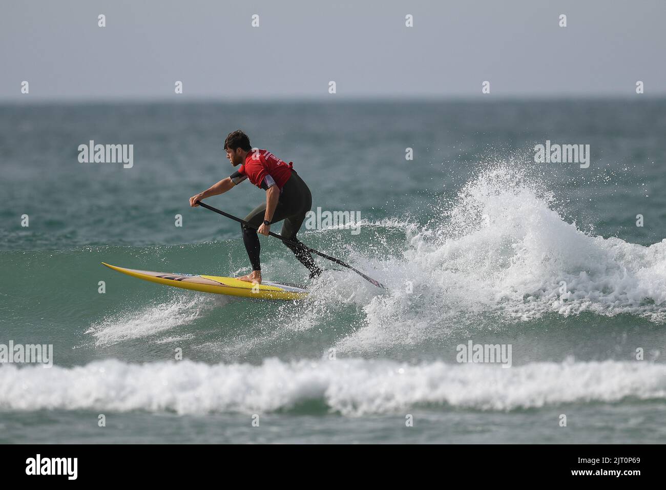 Stand Up Paddle Boarders Stock Photo - Alamy