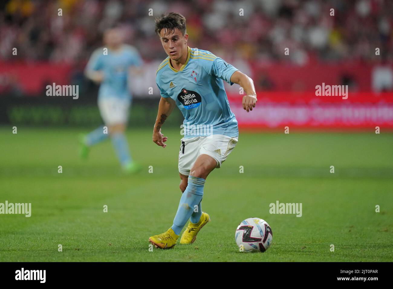 Franco Cervi of RC Celta during the La Liga match between Girona FC and ...
