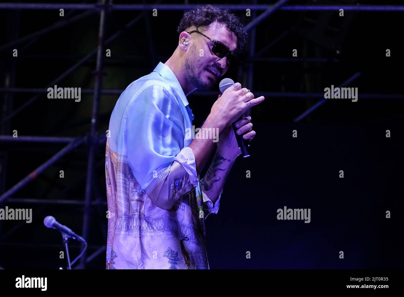 Arena sul Lago, Modena, Italy, August 26, 2022, Carl Brave during CARL ...