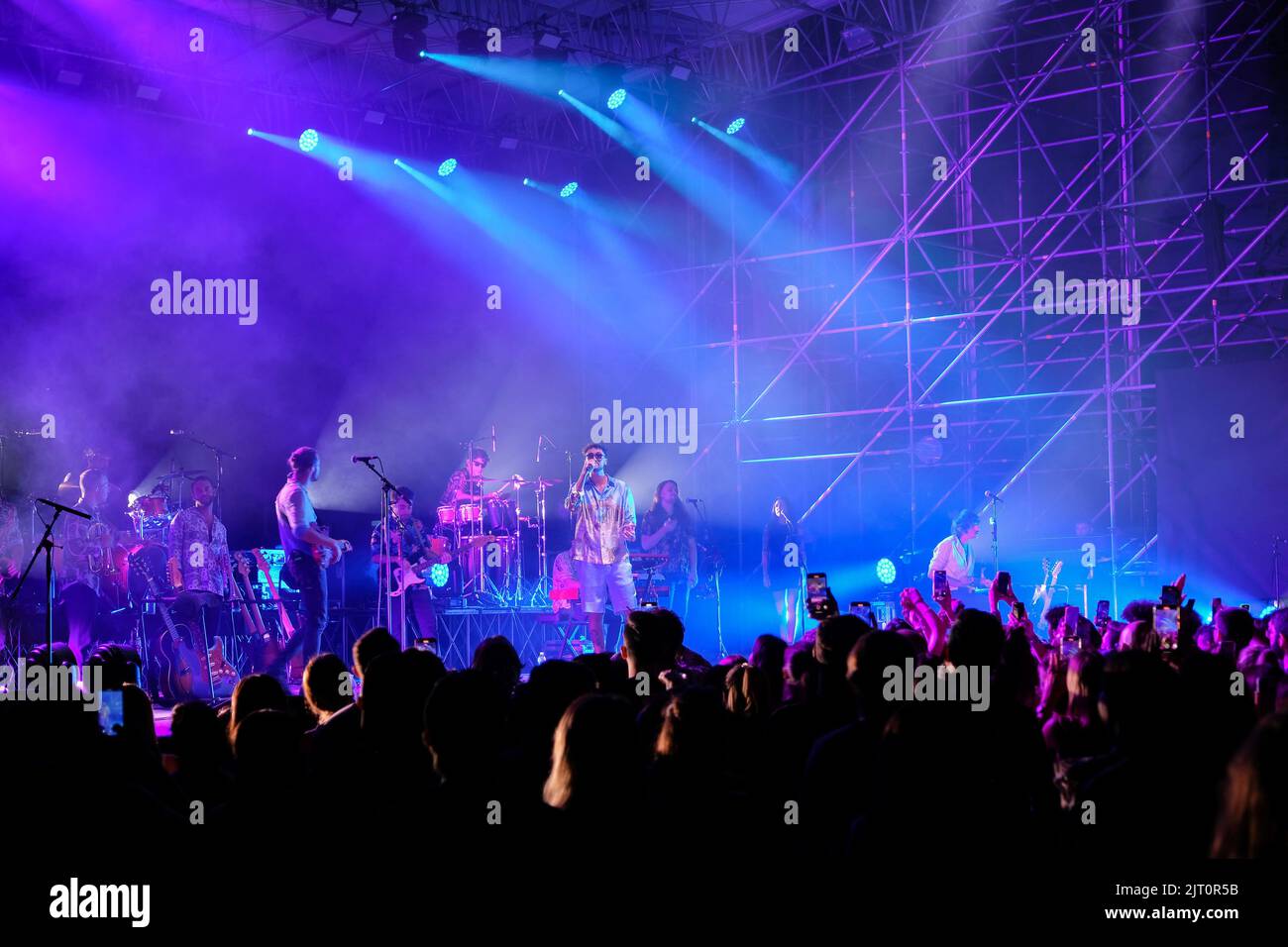 Arena sul Lago, Modena, Italy, August 26, 2022, Carl Brave during CARL ...