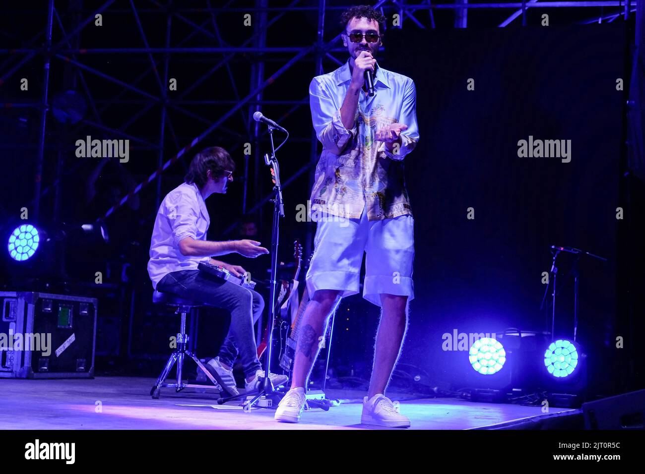 Arena sul Lago, Modena, Italy, August 26, 2022, Carl Brave during CARL ...