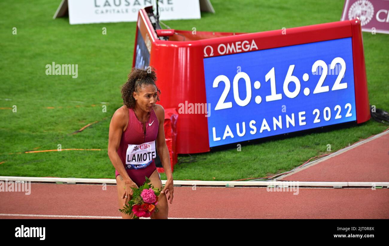 Stade Olympique de la Pontaise, Lausanne, France, August 26, 2022 ...