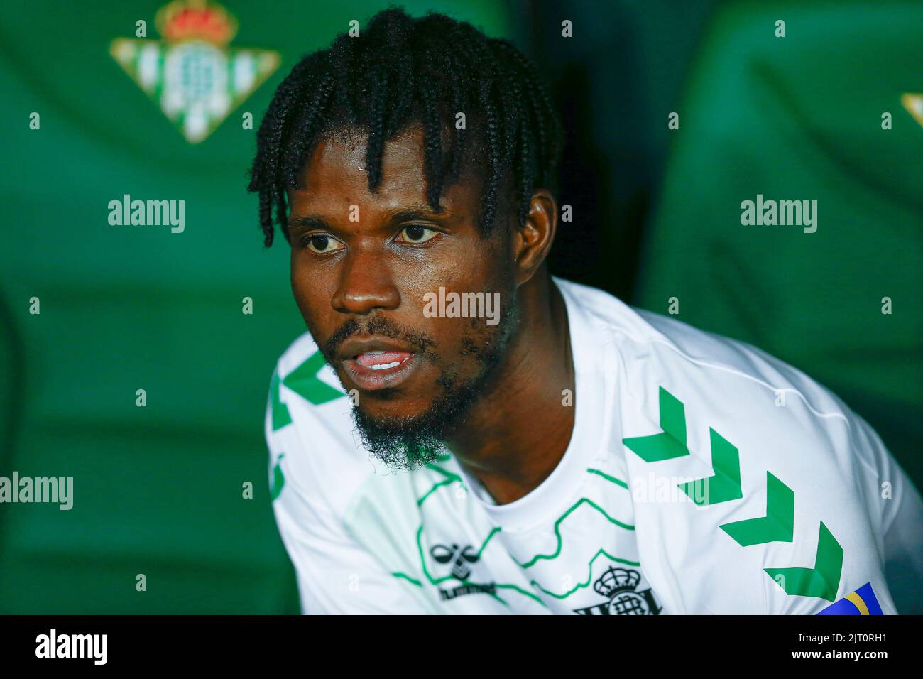 Paul Akouokou of Real Betis during the La Liga match between Real Betis ...