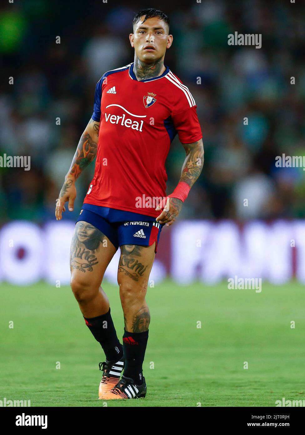 Chimy Avila of CA Osasuna during the La Liga match between Real Betis ...
