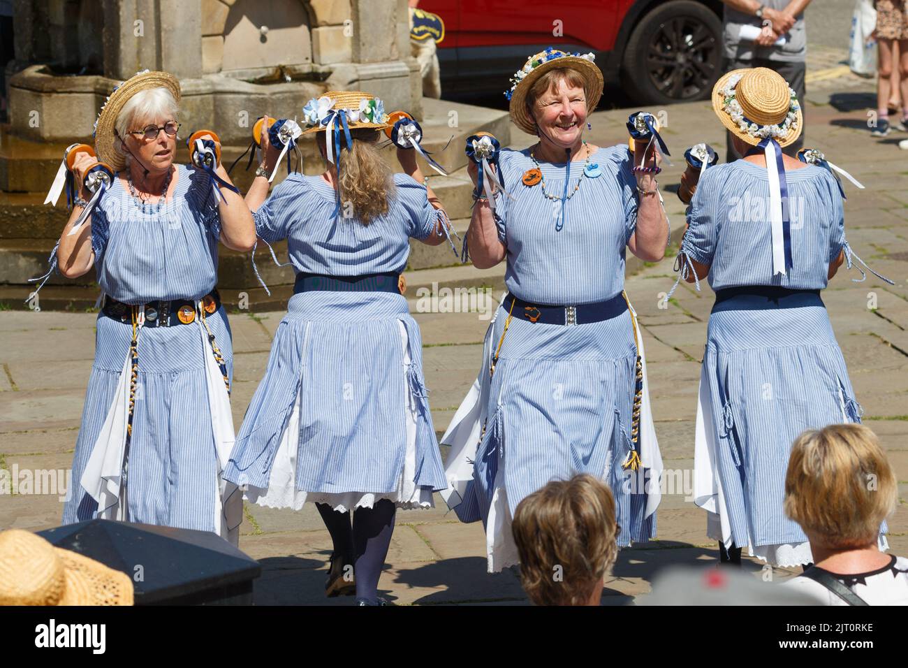 Morris dancing at the Buxton Day of Dance 2022 Stock Photo - Alamy