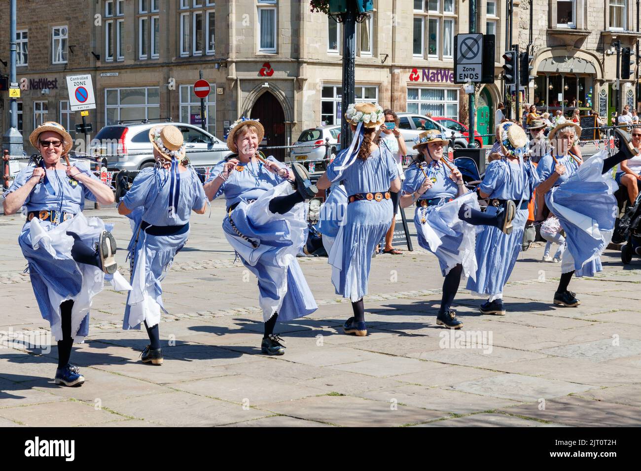 Morris dancing at the Buxton Day of Dance 2022 Stock Photo - Alamy