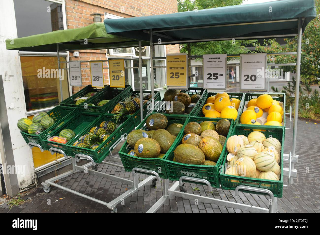 Copenhagen /Denmark/26 August 2022/ High food price in nations grocery ...