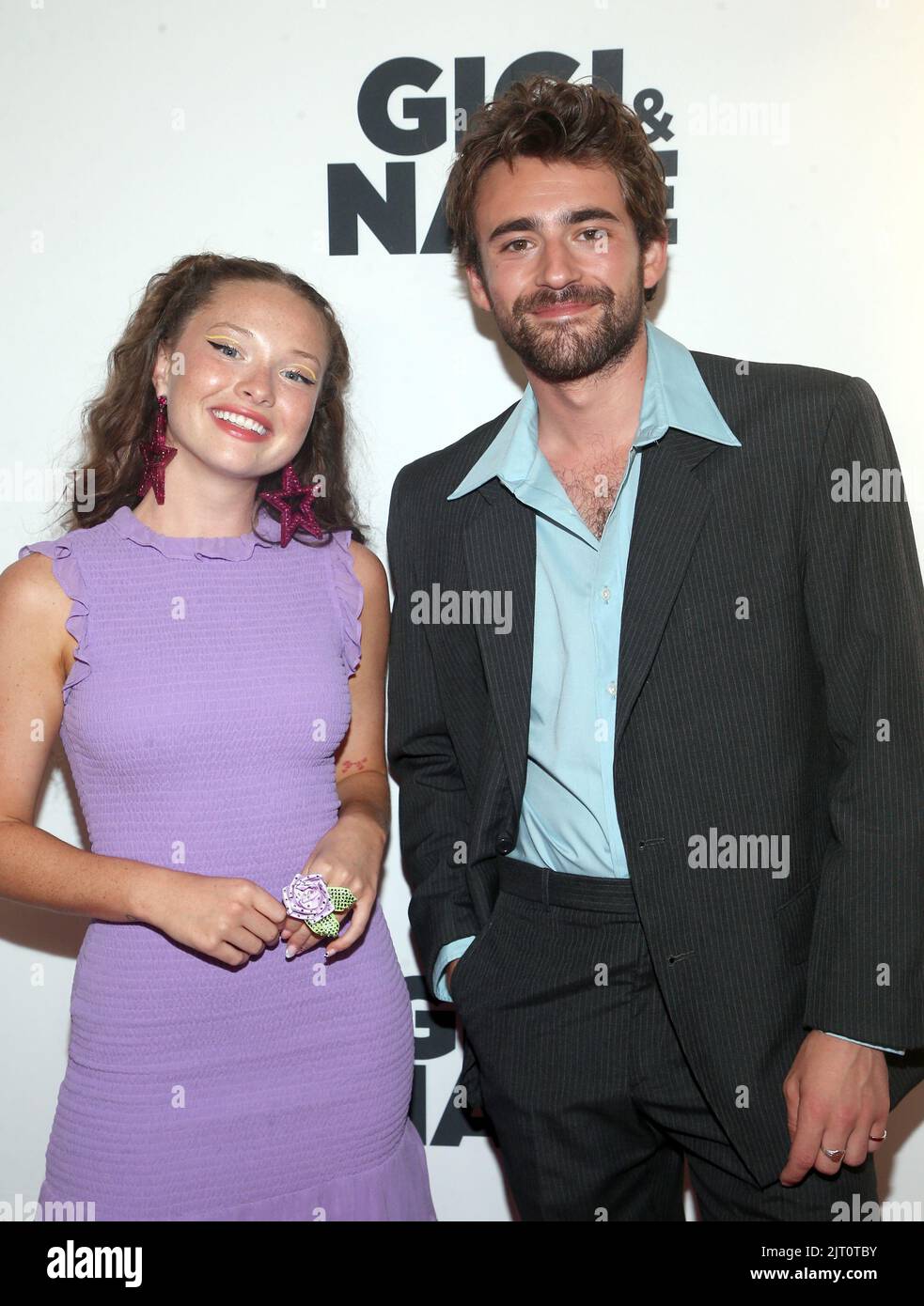 Los Angeles, Ca. 26th Aug, 2022. Zoe Margaret Colletti, Charlie Rowe ...