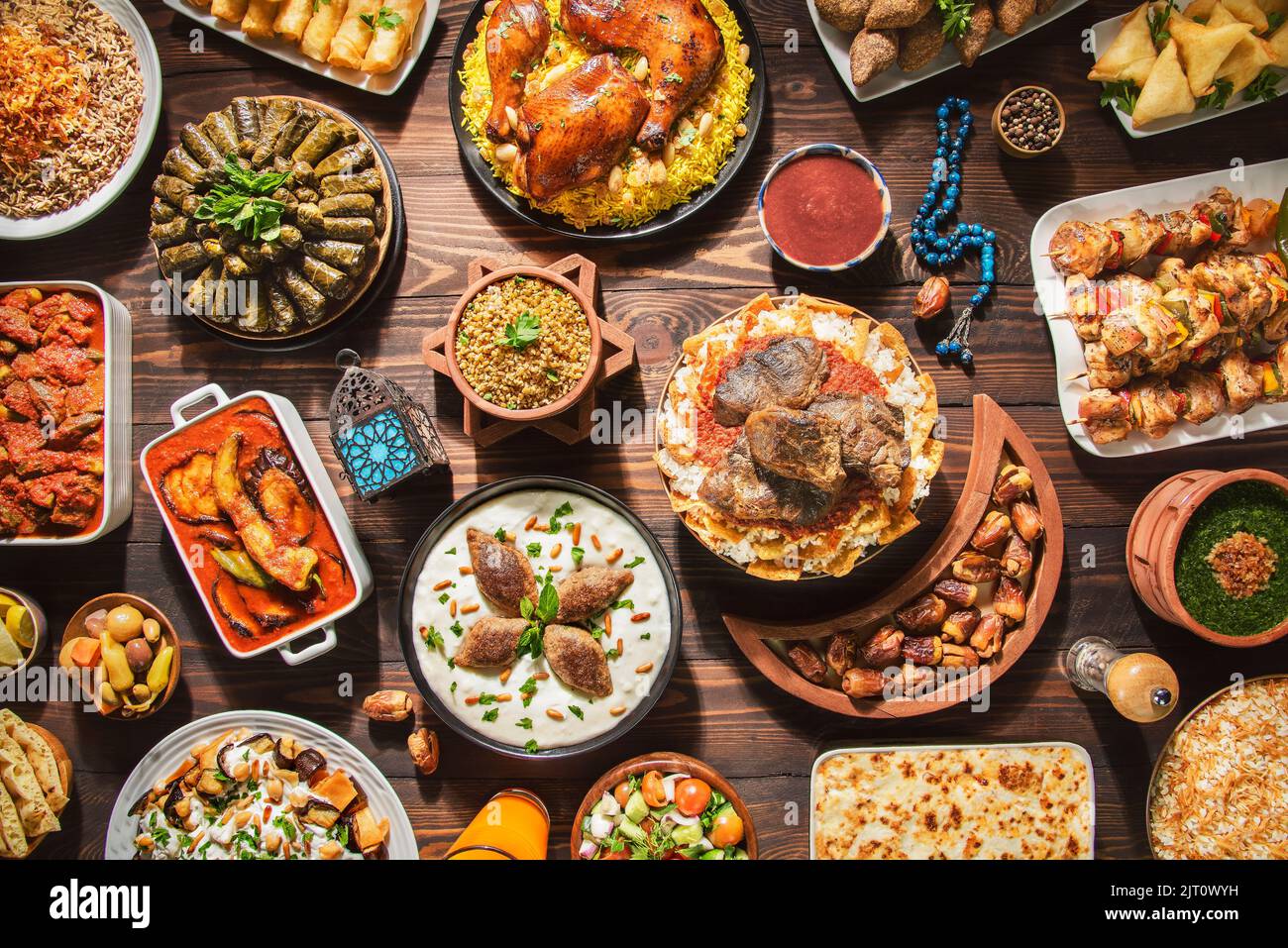 Arabic Cuisine: Middle Eastern traditional lunch. It's also Ramadan ...