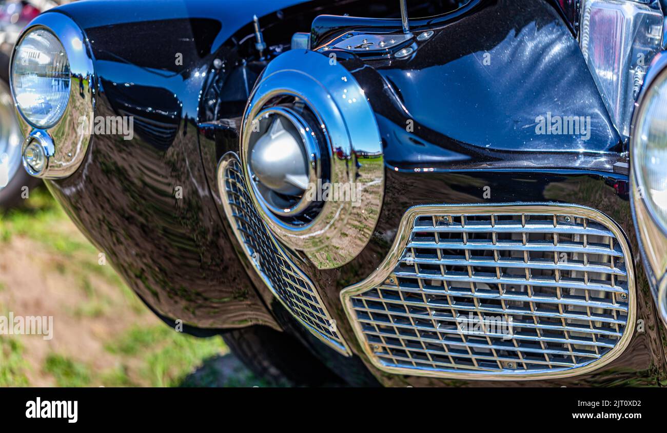 Statesboro, GA - May 17, 2014: Shallow depth of field closeup of the ...