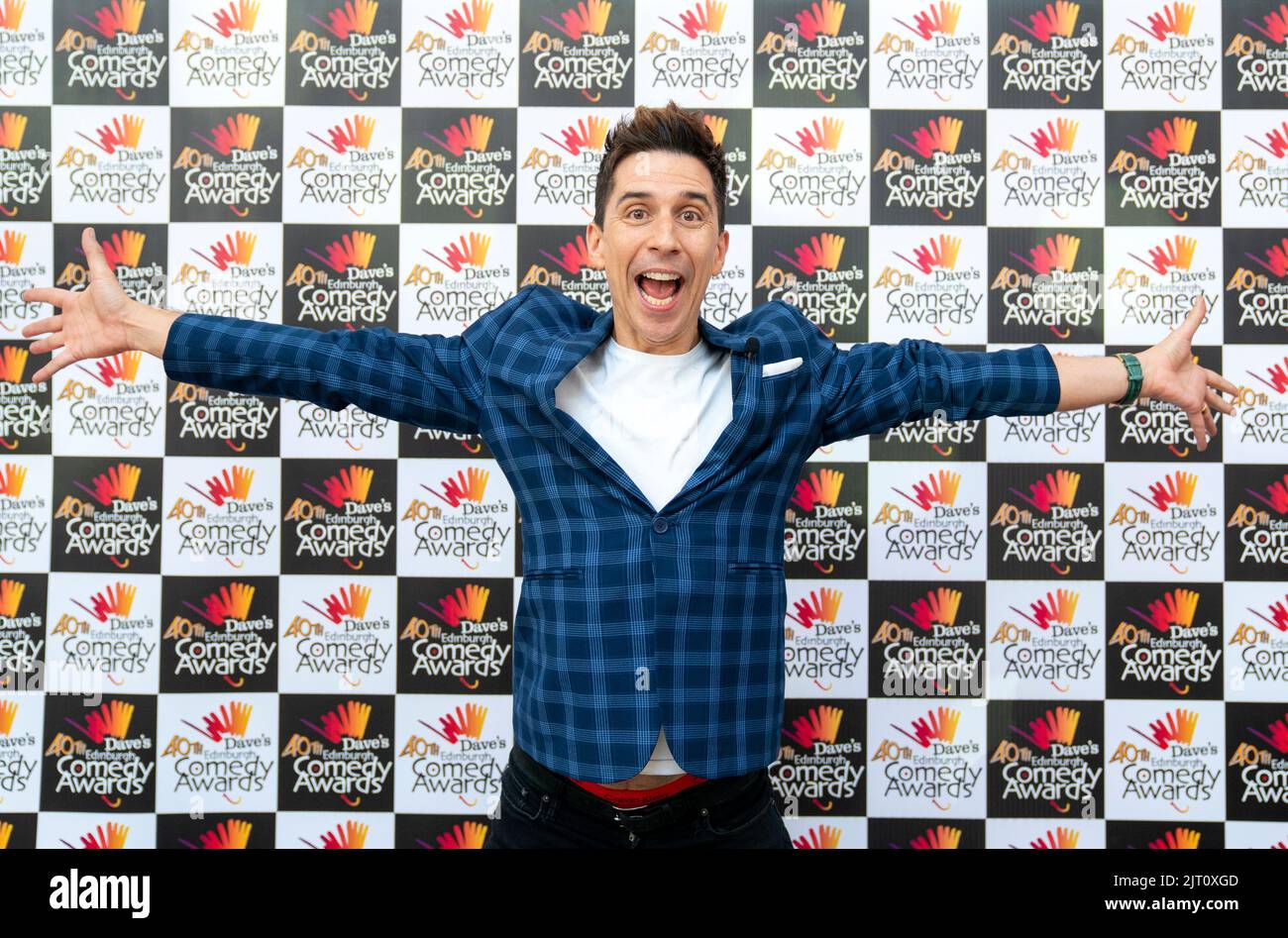 Comedian Russell Kane at the Dave's Edinburgh Comedy Awards at the ...