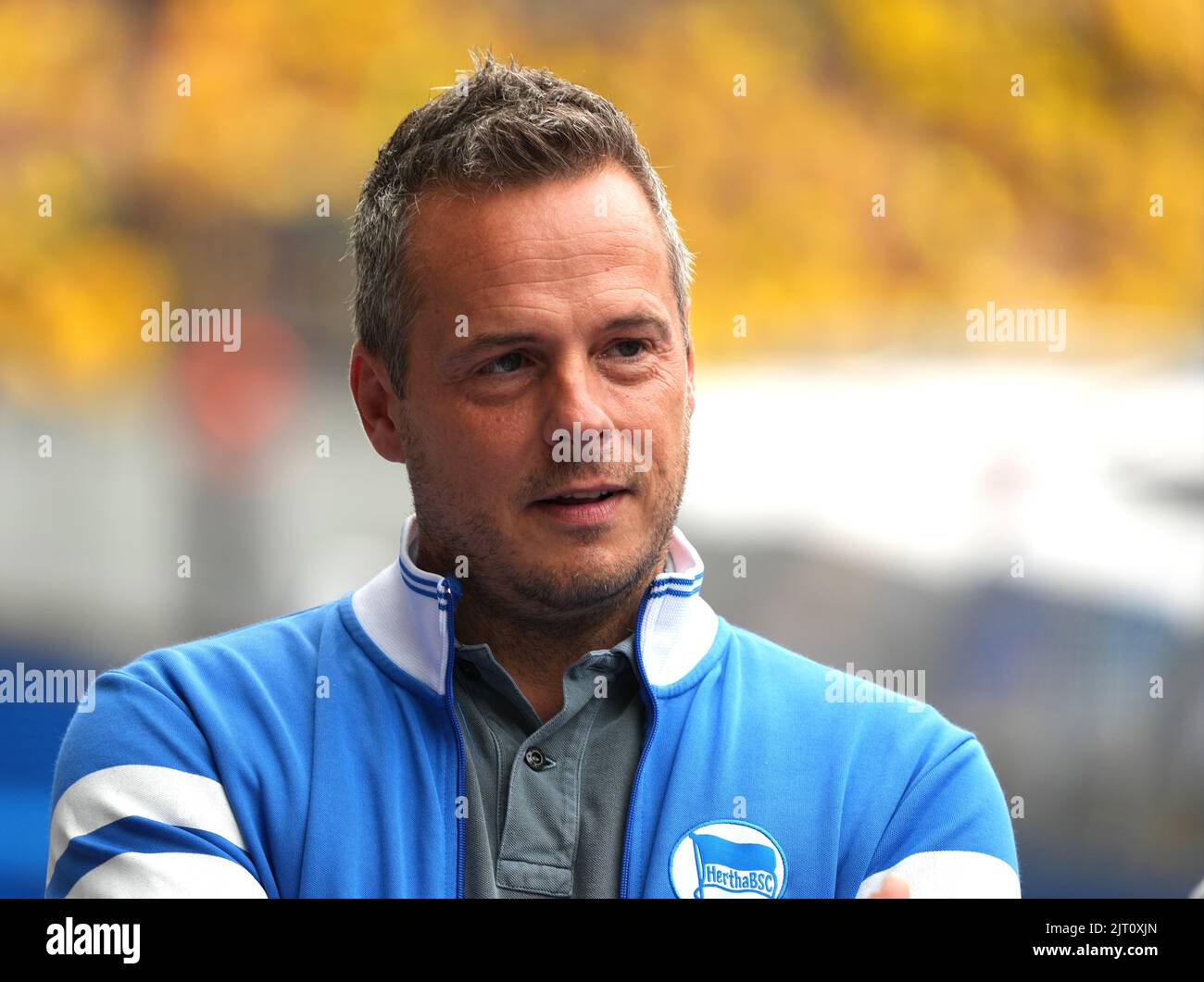 Berlin, Germany. 27th Aug, 2022. Soccer: Bundesliga, Hertha BSC ...