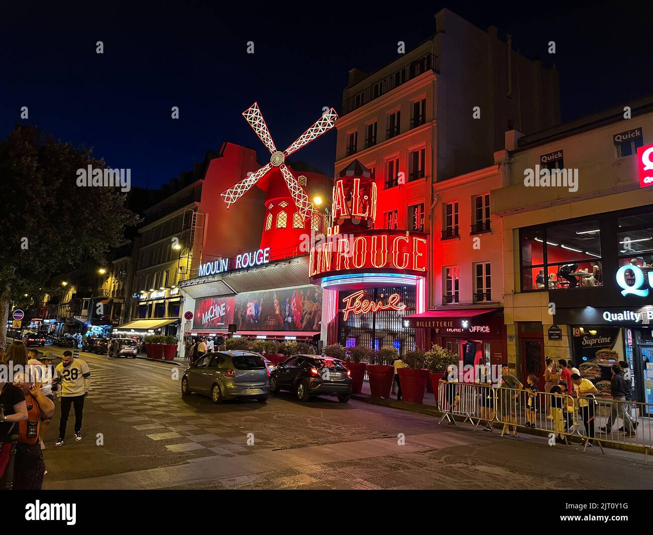 Moulin Rouge in Paris Stock Photo - Alamy