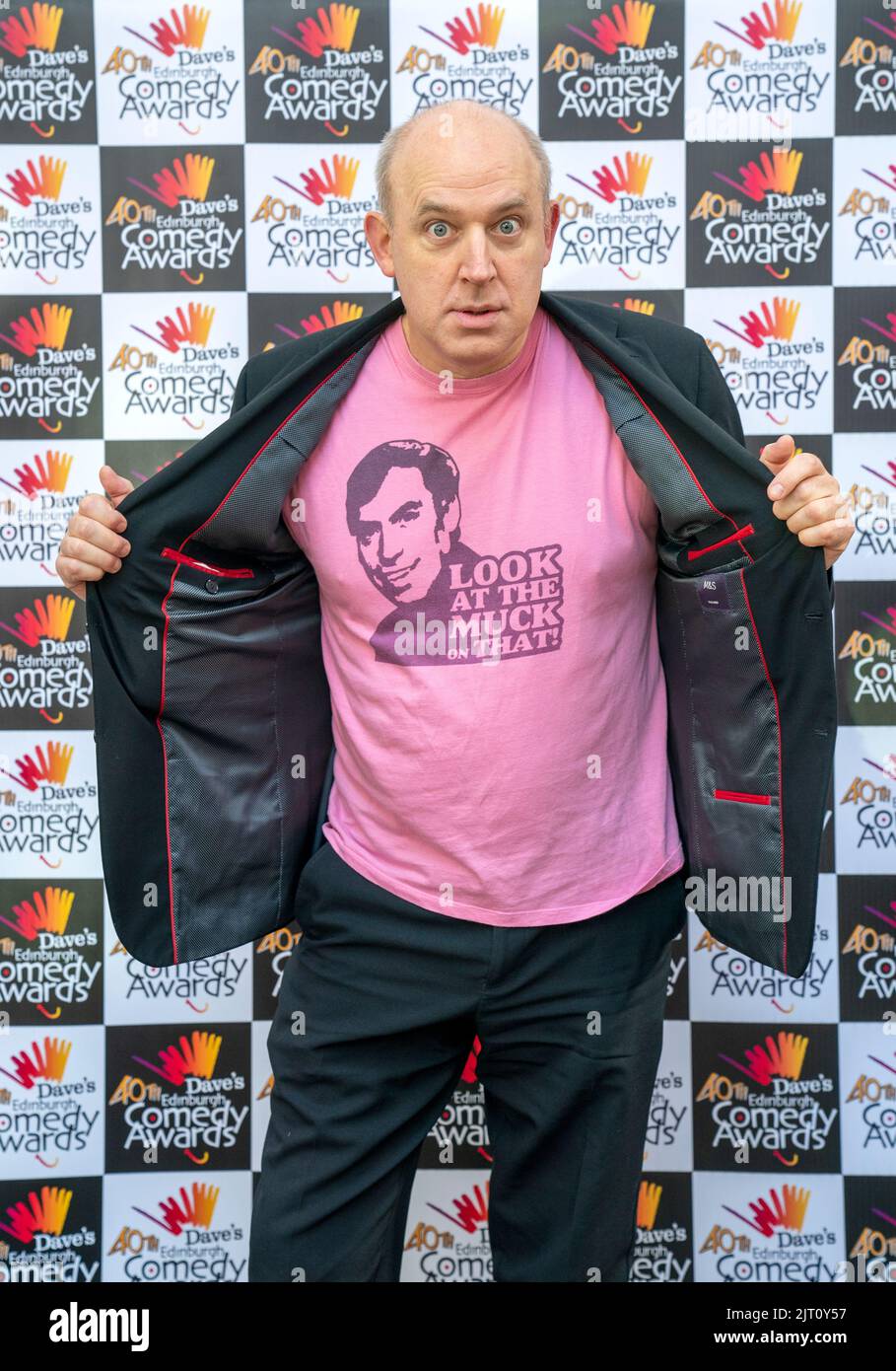 Comedian Tim Vine at the Dave's Edinburgh Comedy Awards at the ...