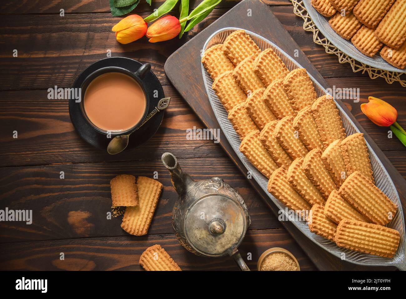 Arabic Cuisine; Cookies for celebration of El Fitr Islamic Feast (The ...
