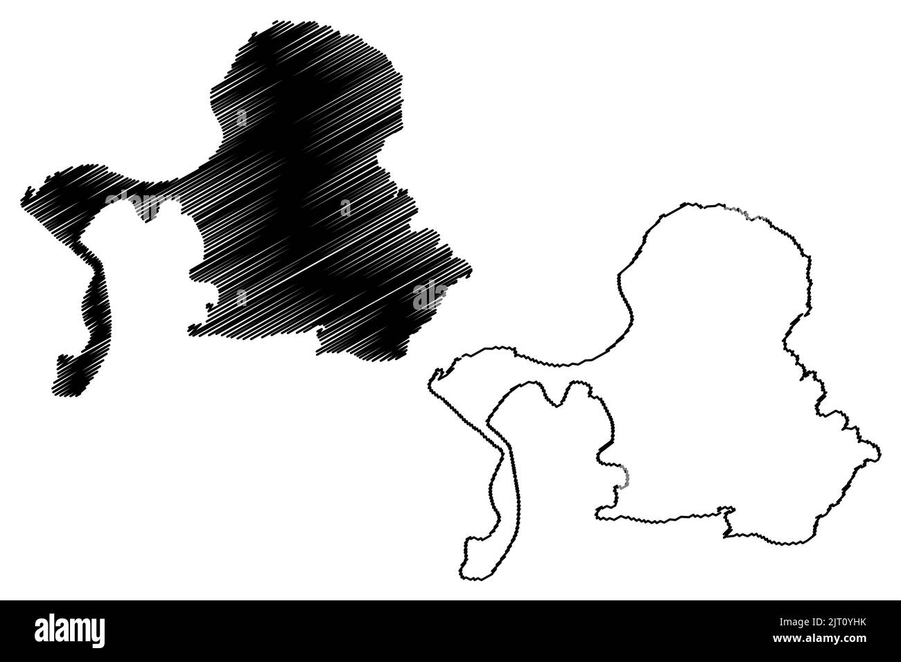 Papa area map hi-res stock photography and images - Alamy