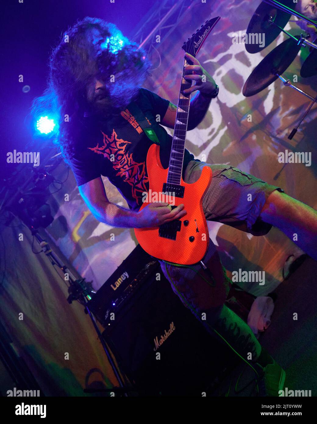 Stoke Prior, United Kingdom, 27 Aug, 2022, Bloodyard perform at ...