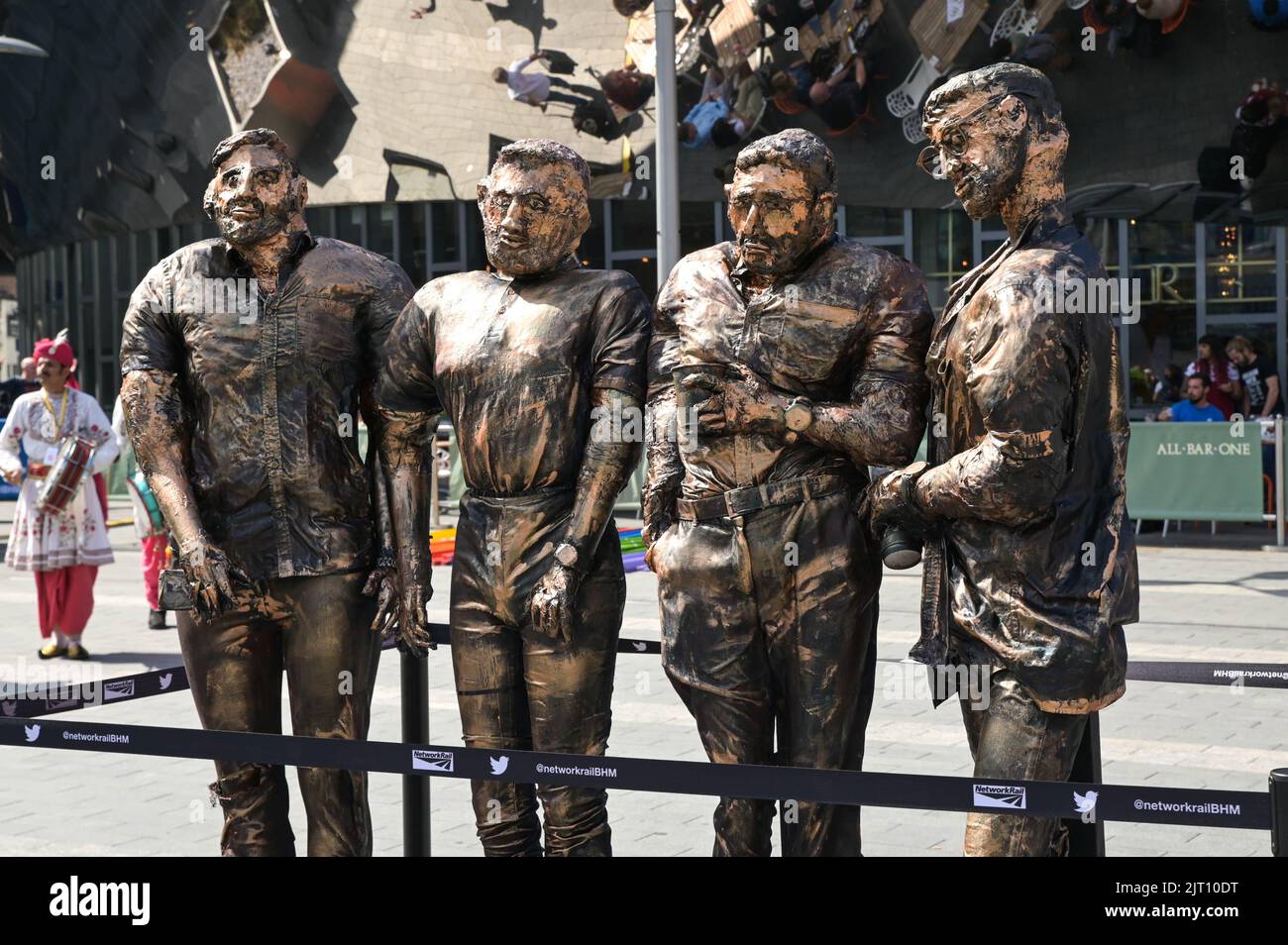 New Street Station, Birmingham August 27th 2022 - The statue of ‘Four ...