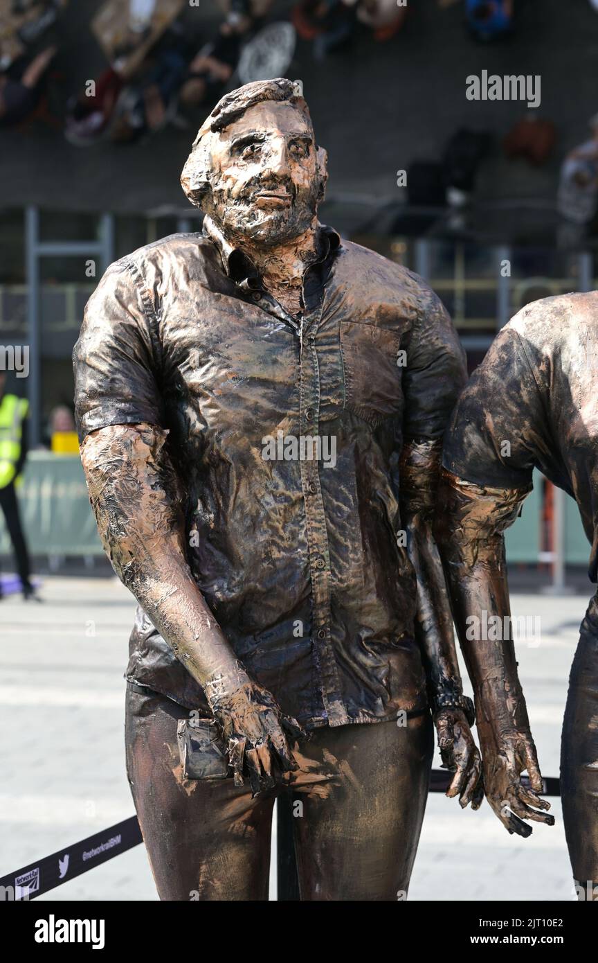 New Street Station, Birmingham August 27th 2022 - The Statue of Kevin ...