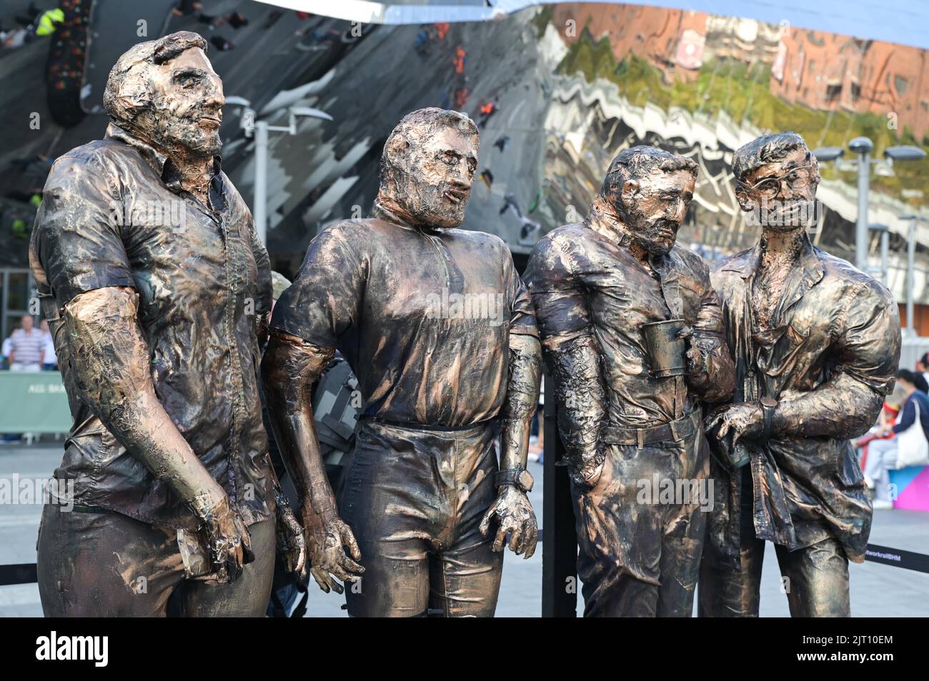 New Street Station, Birmingham August 27th 2022 - The statue of ‘Four ...