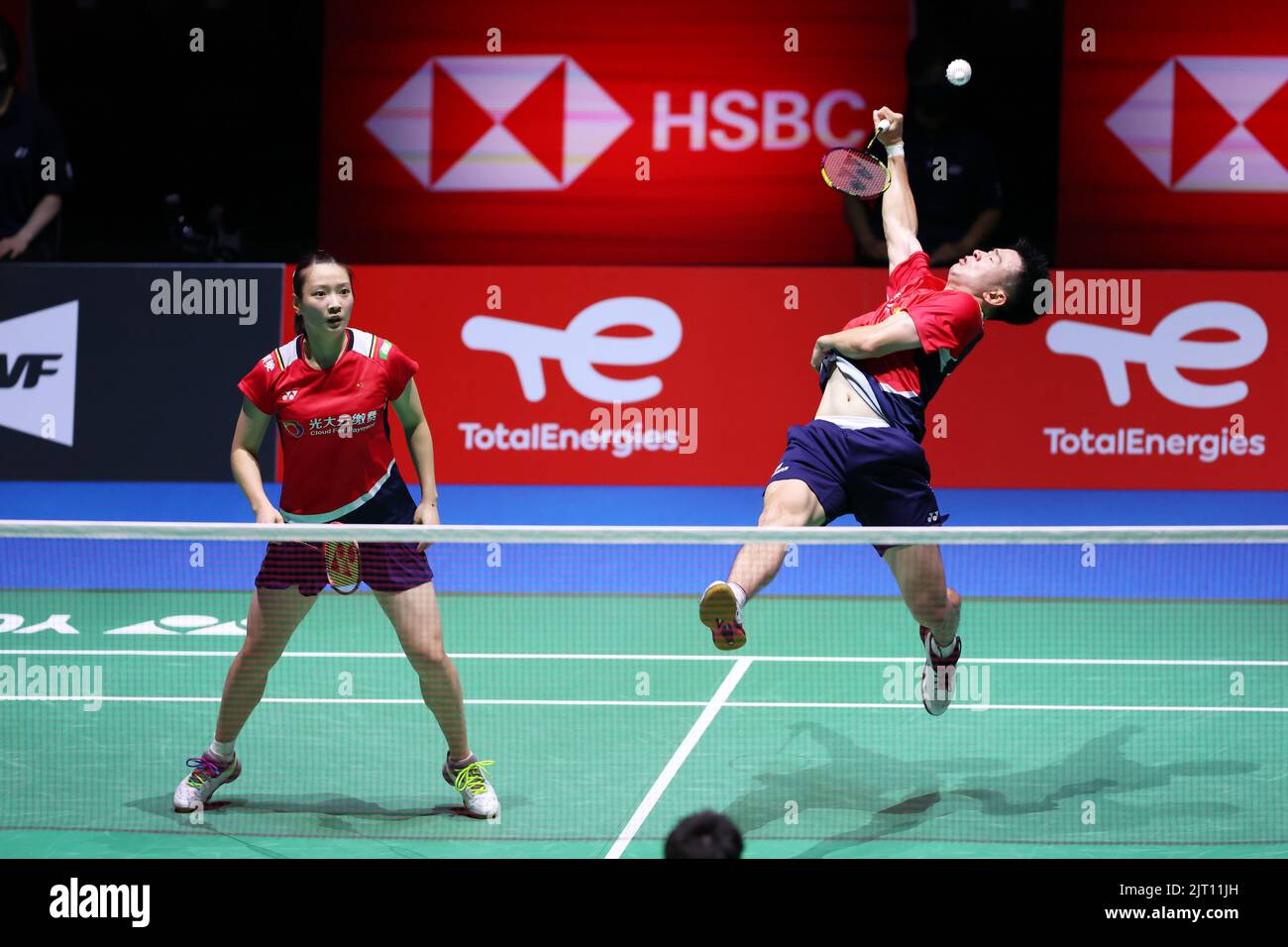 Tokyo, Japan. 27th Aug, 2022. Zheng Si Wei & Huang Ya Qiong (CHN ...